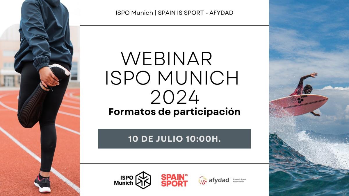 No te pierdas el webinar 'ISPO Munich 2024' - Cluster Pádel