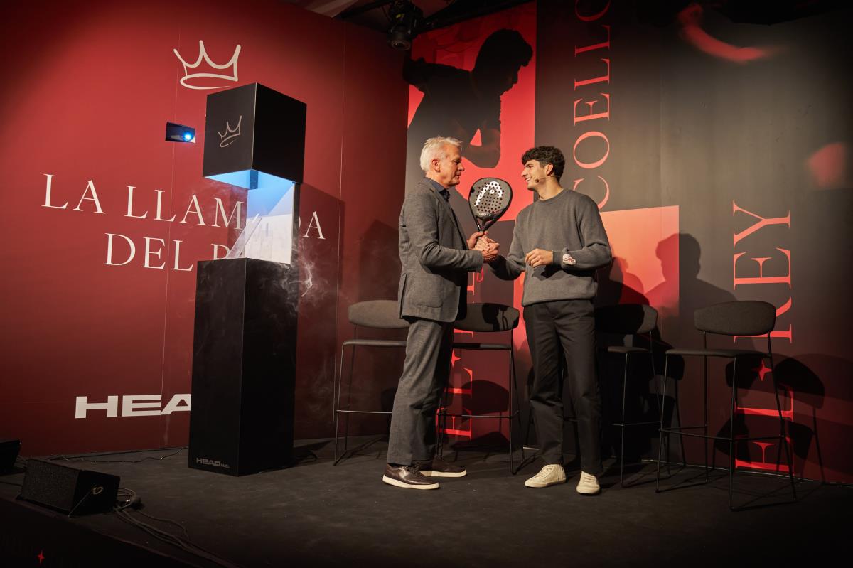 HEAD unveils Coello 2025 collection of padel rackets and bags at launch ...